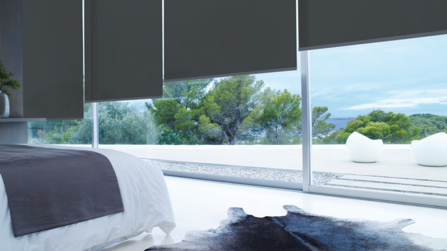 The Ease of Motorized or Voice-Activated Control Shades - Sparkle Blinds